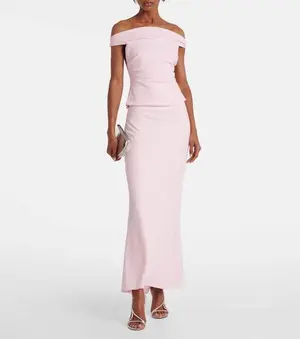 THE SEI Draped Off-shoulder Corset