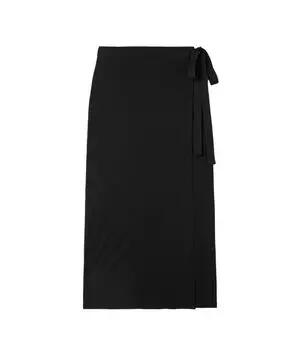 TOTEME Organic Cotton-blend Midi Wrap Skirt