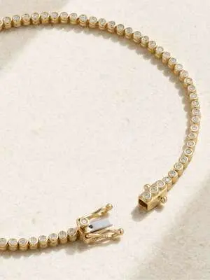 SYDNEY EVAN Eternity 14-karat Diamond Bracelet