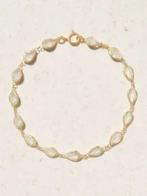 Jia Jia Chakra Gold Topaz Bracelet Neutrals