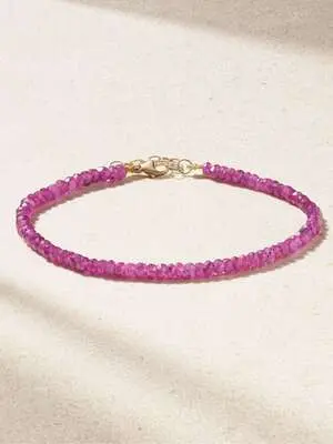 Jia Jia Star Gold Sapphire Bracelet - Purple