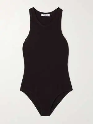 Black Knit Bodysuits