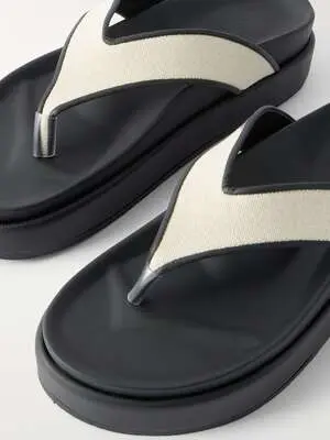 ANCIENT GREEK SANDALS Charys Flatform Canvas Sandals