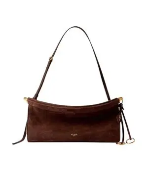 Alaïa Le Click E/w Medium Shoulder Bag - Brown