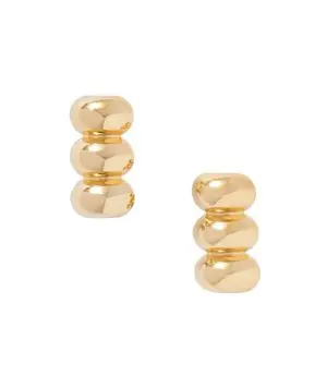 Alaïa Tone Earrings - Gold