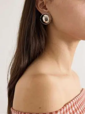 Alaïa Sphere Earrings - Silver