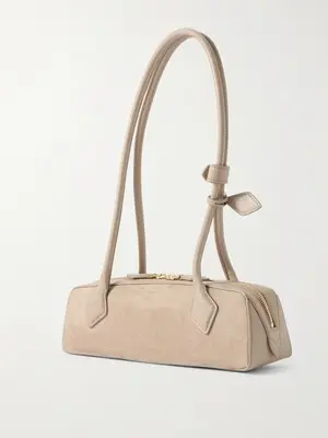 Alaïa Le Teckel Small Shoulder Bag - Neutrals