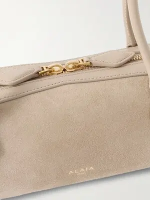 Alaïa Le Teckel Small Shoulder Bag - Neutrals