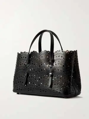 Alaïa Mena 25 E/w Medium Leather Tote