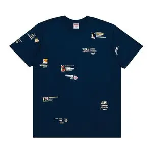 Supreme Upset Tee 'indigo - Blue