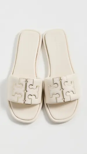 Tory Burch Double T Sport Slides