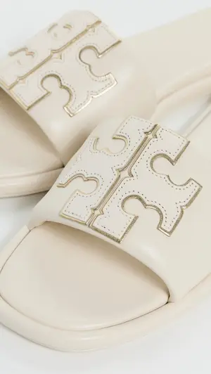 Tory Burch Double T Sport Slides