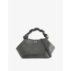 GANNI Small Leather-blend Top-handle Bag