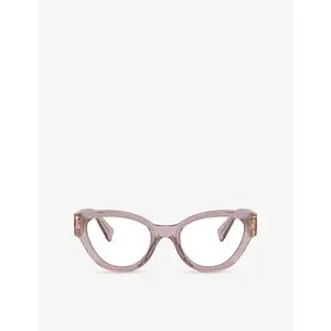 Miu Miu Cat-eye Optical Glasses - Purple