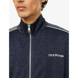 COLE BUXTON Logo-print Woven Track Jacket