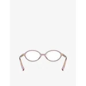 Miu Miu Cat-eye Optical Glasses - Purple