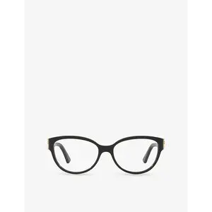 CARTIER Acetate Optical Cat Eye Frame Glasses - Black