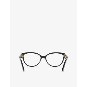 Cartier Acetate Optical Cat Eye Frame Glasses