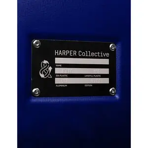 HARPER COLLECTIVE Large Hard-shell Suitcase 79cm - Blu/s