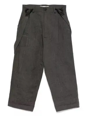 A TENTATIVE ATELIER Cotton-blend Trousers