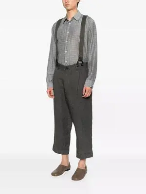 A TENTATIVE ATELIER Cotton-blend Trousers