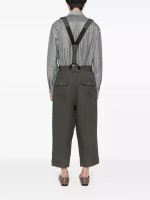 A TENTATIVE ATELIER Cotton-blend Trousers