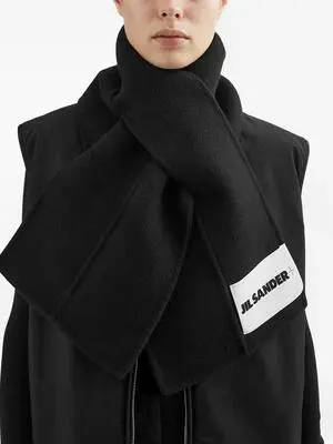 JIL SANDER Virgin Wool Scarf