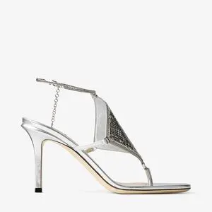 Jimmy Choo Metal Sandals For Women