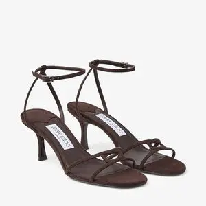 JIMMY CHOO Leo 65 Suede Sandals