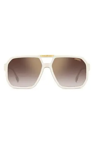 Carrera Eyewear Victory Square Sunglasses - Gold Ivory