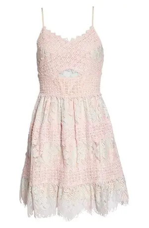 FOXIEDOX Tabitha Lace Mini Dress