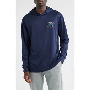 DARK SEAS Progressive Upf Hooded Long-sleeve T-shirt