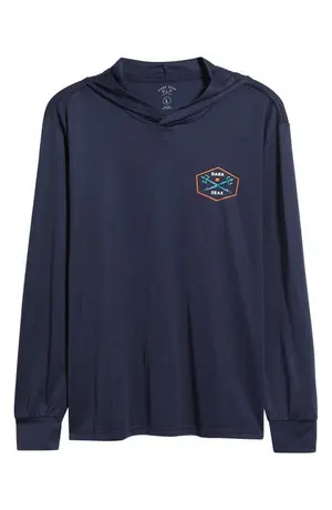 DARK SEAS Progressive Upf Hooded Long-sleeve T-shirt