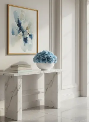 COCOBELLA Lumi Large Realtouch Hydrangea Centerpiece