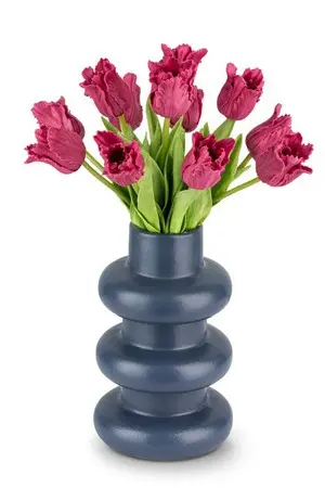 COCOBELLA Zara Realtouch Tulip Arrangement - Fuschia