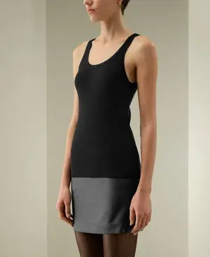 Lilysilk Basic Silk Tank Top - Black