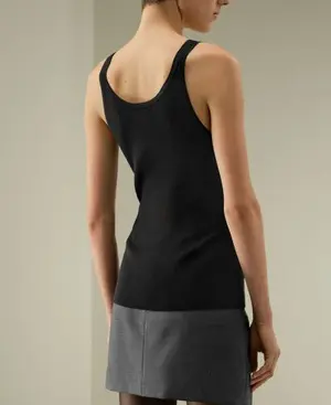 Lilysilk Basic Silk Tank Top - Black