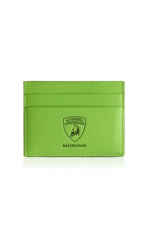 Balenciaga X Lamborghini Leather Card Holder