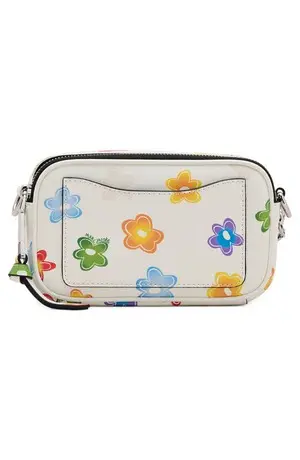 Marc Jacobs Wild Daisy Snapshot Bag - White Multi