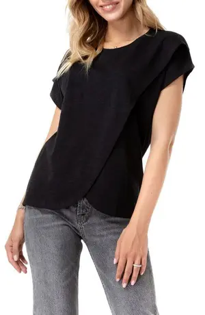 Accouchee Cross-over T-shirts For Women