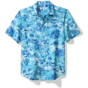 Tommy Bahama Bahama Coast Tidal Pursuit Islandzone® Short Sleeve Button-up Shirt - Beach Bum