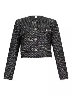Liu Jo Bouclé Cropped Jacket