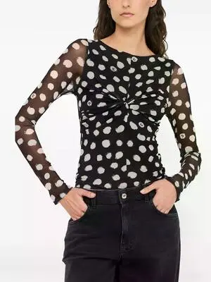 Liu Jo Polka-dot Print T-shirt
