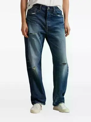 Polo Ralph Lauren Distressed Five-pocket Jeans