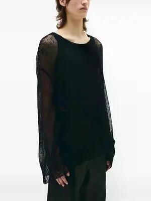 ANN DEMEULEMEESTER Kent Open-knit Sweater
