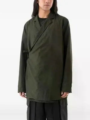 MAHARISHI Wrapped-front Blazer