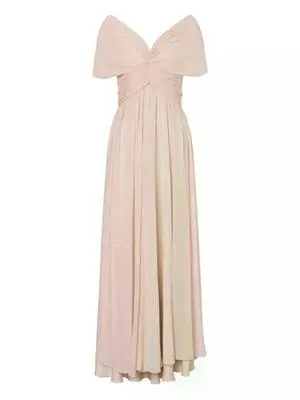 Alberta Ferretti Short Sleeve Evening Dresses