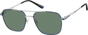 Zenni Aviator Full Rim Sunglasses - Blue