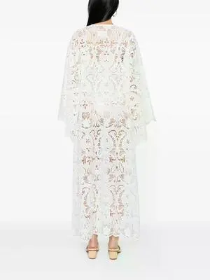 BAMBAH Blanca Eyelet Moza Kaftan