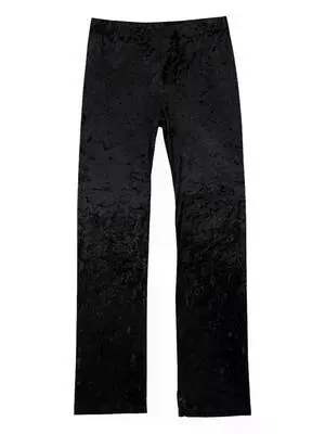 Callipygian Crushed Velvet Trousers